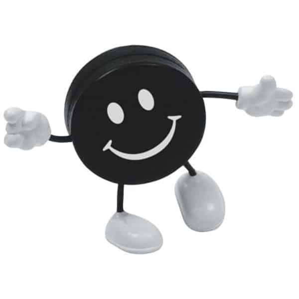 Hockey Puck Stress Reliever Figure – Custom Stress Balls